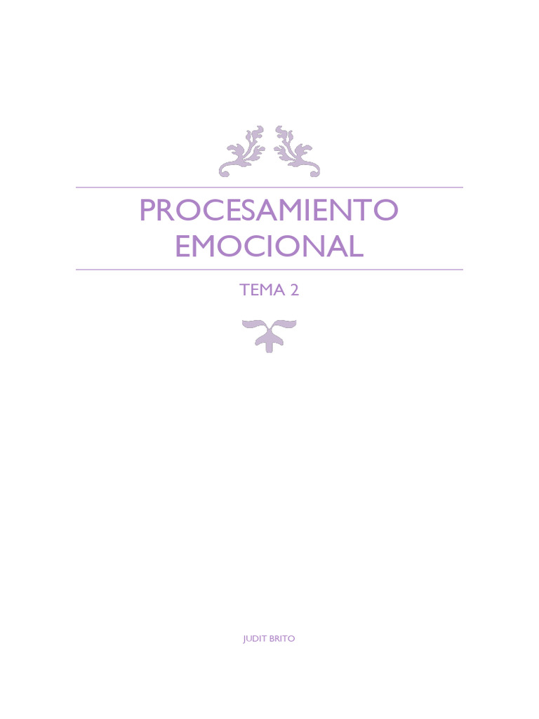 Resumen Tema 2 Emoción Psicología Uned 2024 Descargar Gratis Pdf
