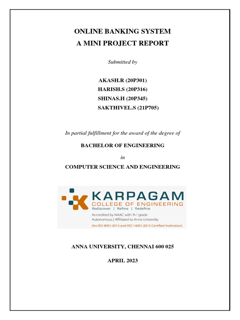 MP-2 | PDF | Online Banking | Banks & Banking