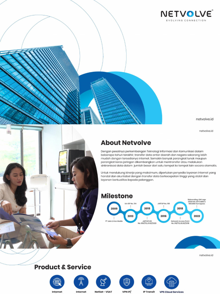 Compro Netvolve - Bahasa Indonesia | PDF