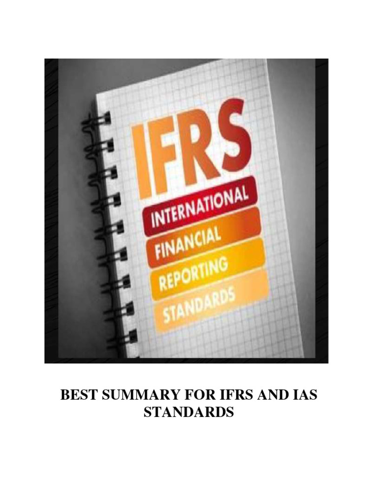 Summary of IFRS and IAS Standards | PDF | Fair Value | International ...