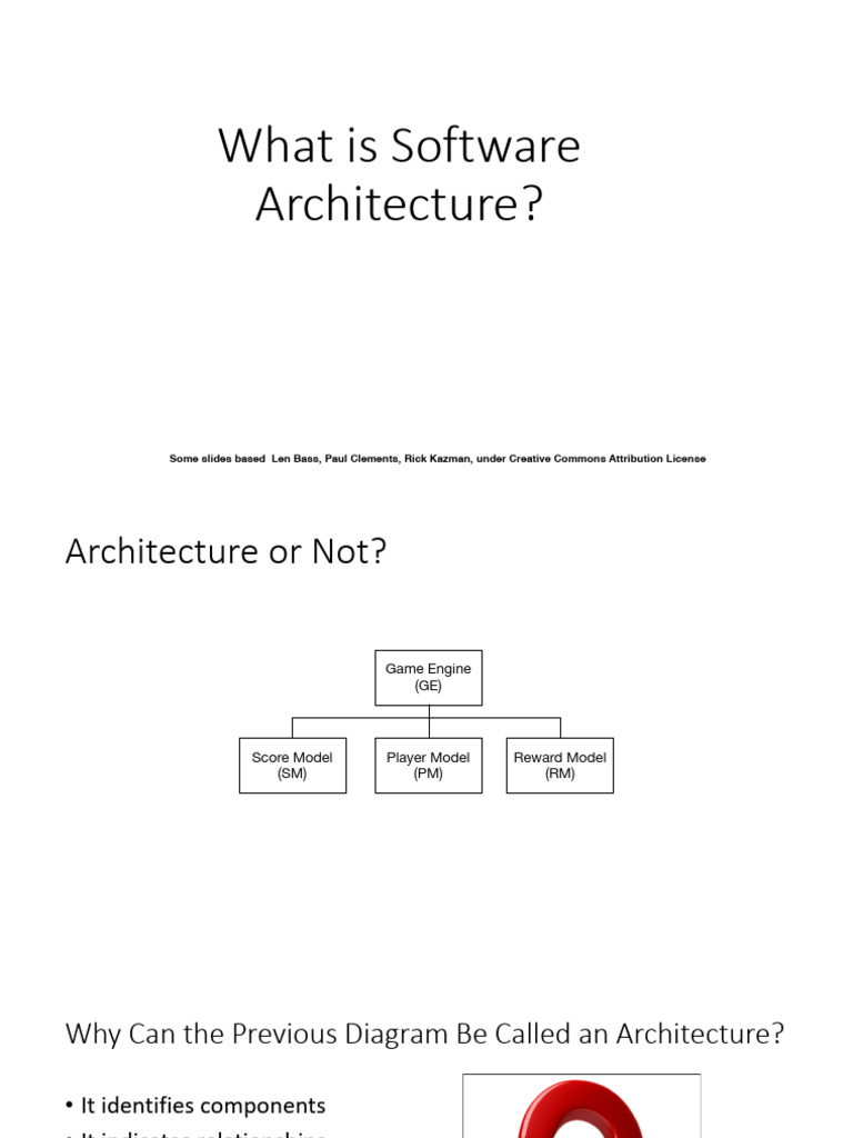 02-What-is-software-architecture | PDF | System | Class (Computer Programming)