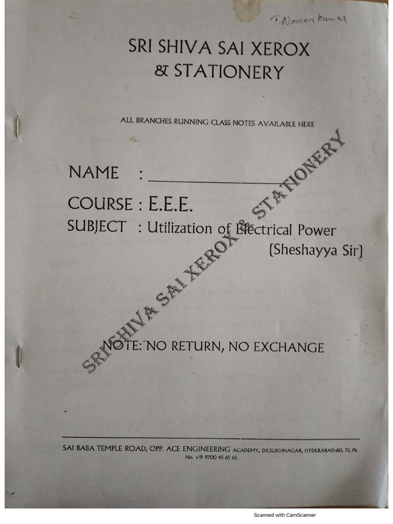 Illumination Hand Written Notes | PDF