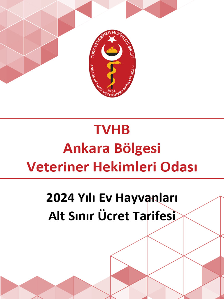 2024 Yili Ev Hayvanlari Asgari Ucret Tarifesi | PDF