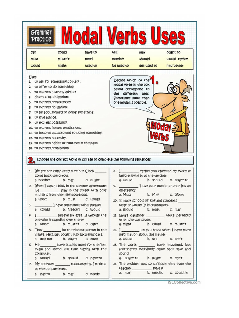 Modal Verb | PDF