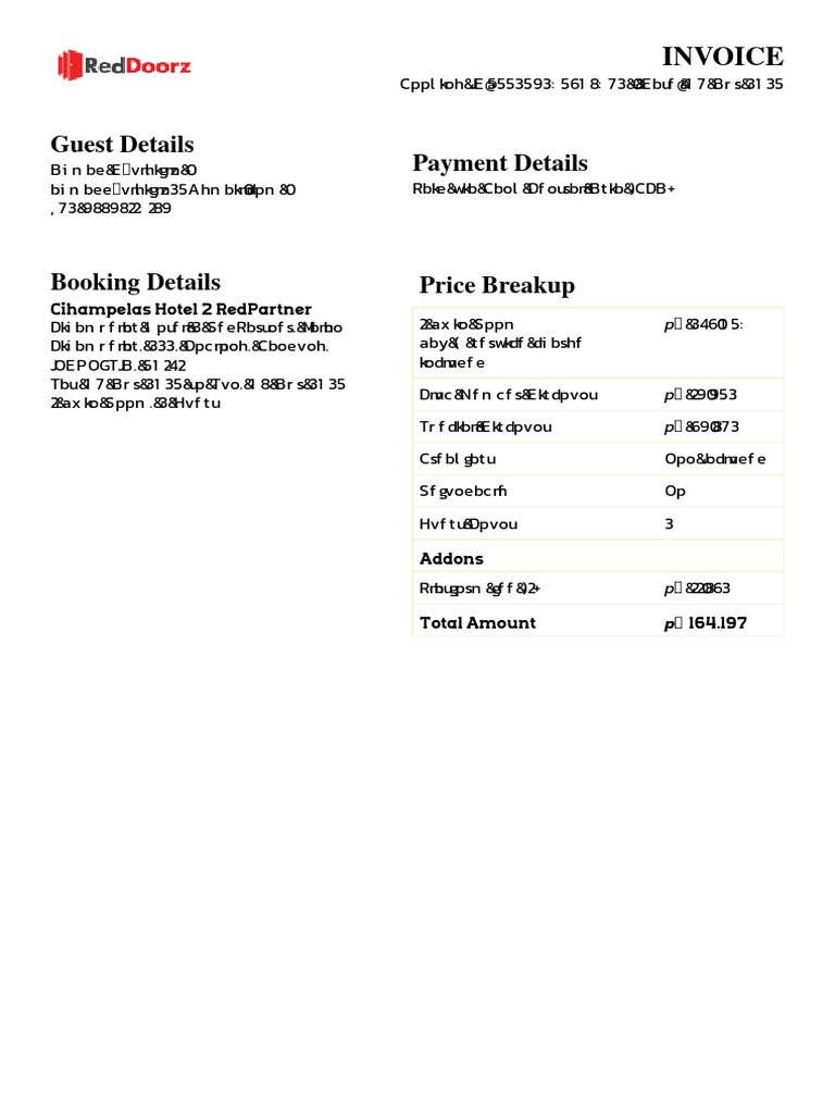 Booking_Invoice | PDF