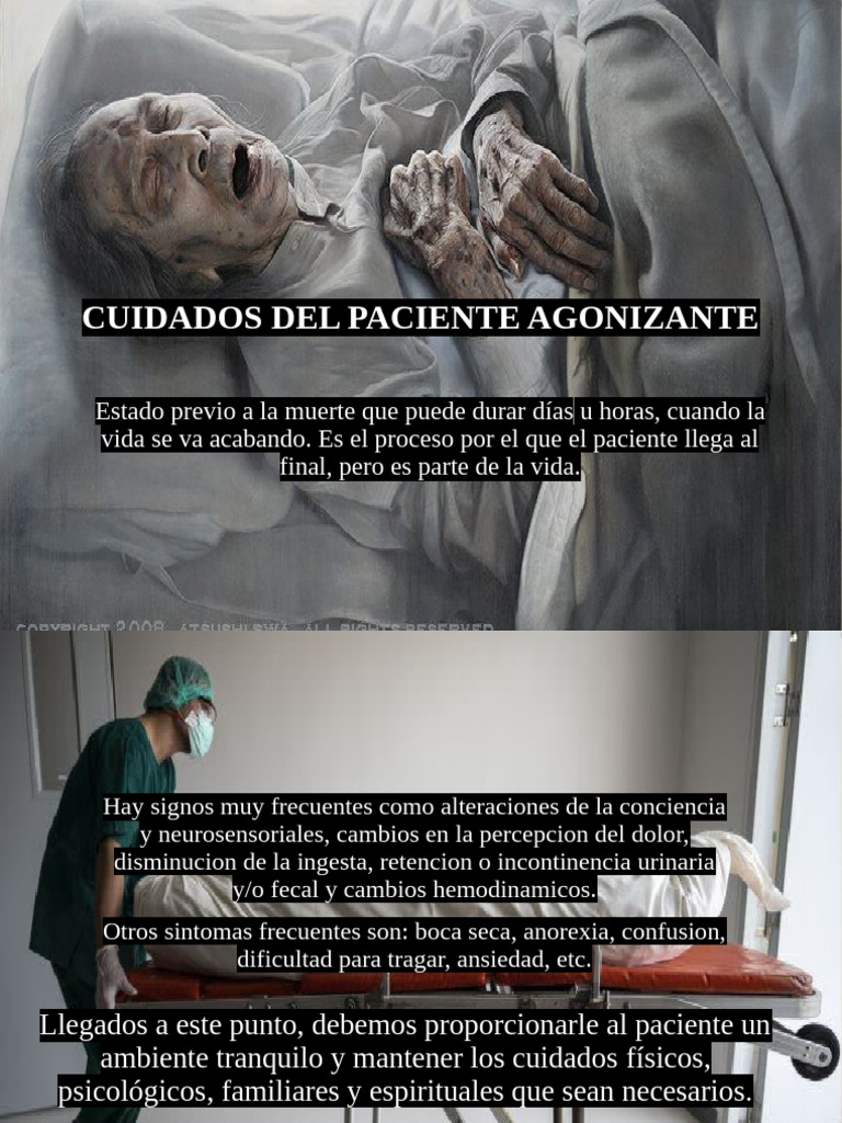3.4 Cuidados Del Paciente Agonizante | PDF