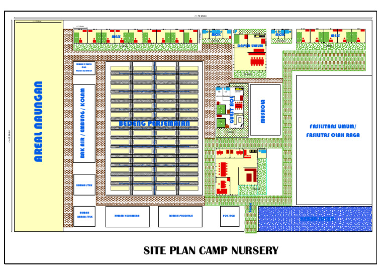 Sketsa Camp Persemaian | PDF