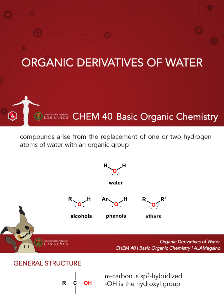 08 - Organic Derivatives of Water 2 | PDF | Ether | Chemical Reactions
