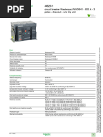 Product Data Sheet: Circuit Breaker Masterpact NW40H2 - 4000 A - 3 ...