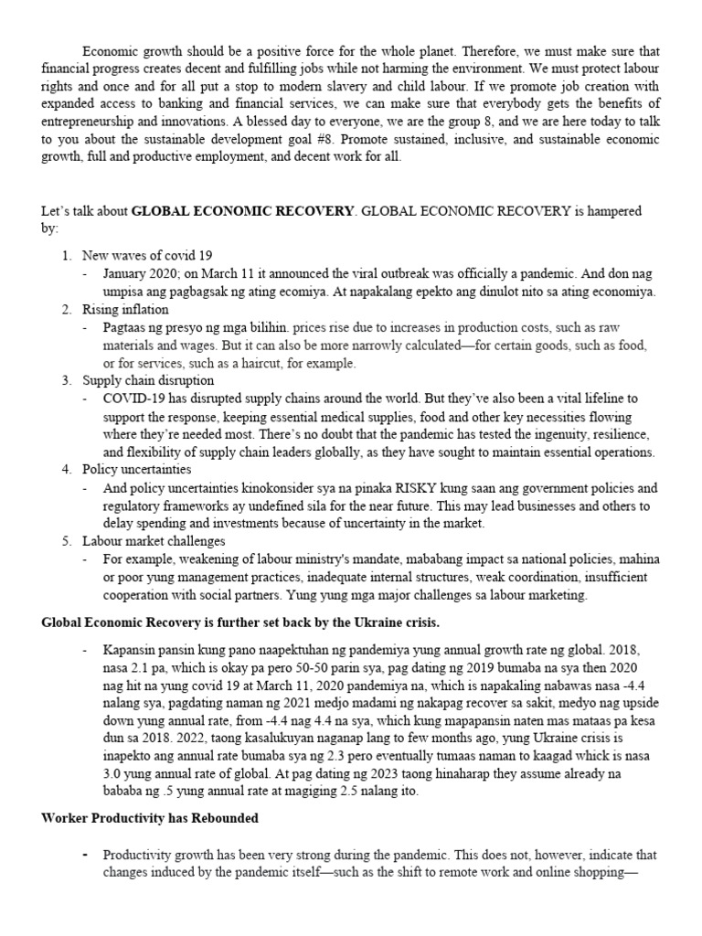 Cpe Report | Download Free PDF | Labour Economics | Unemployment