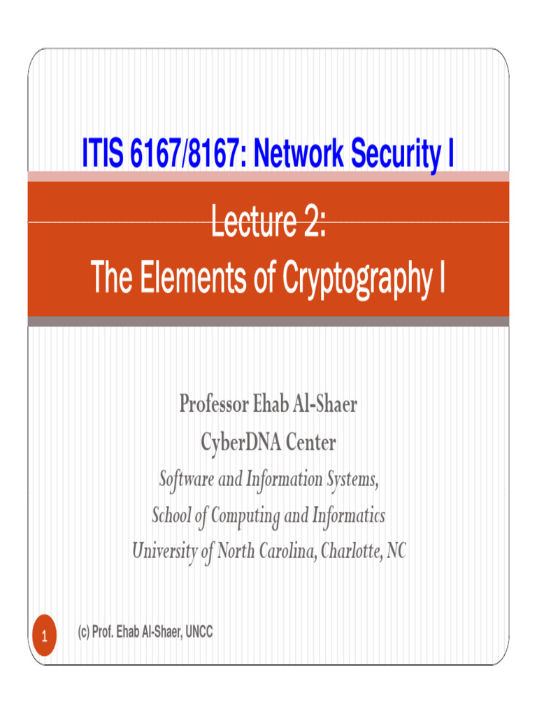 2-Intro-Crypto | PDF | Key (Cryptography) | Public Key Cryptography