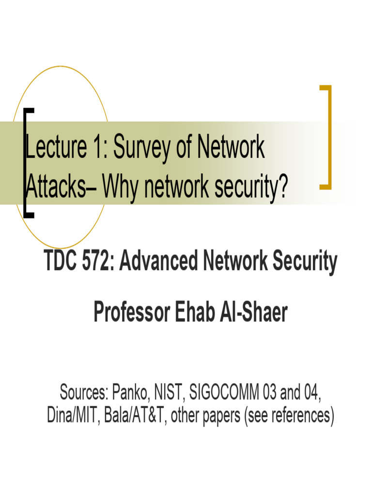 1 Motive&attack | PDF | Denial Of Service Attack | Domain Name System