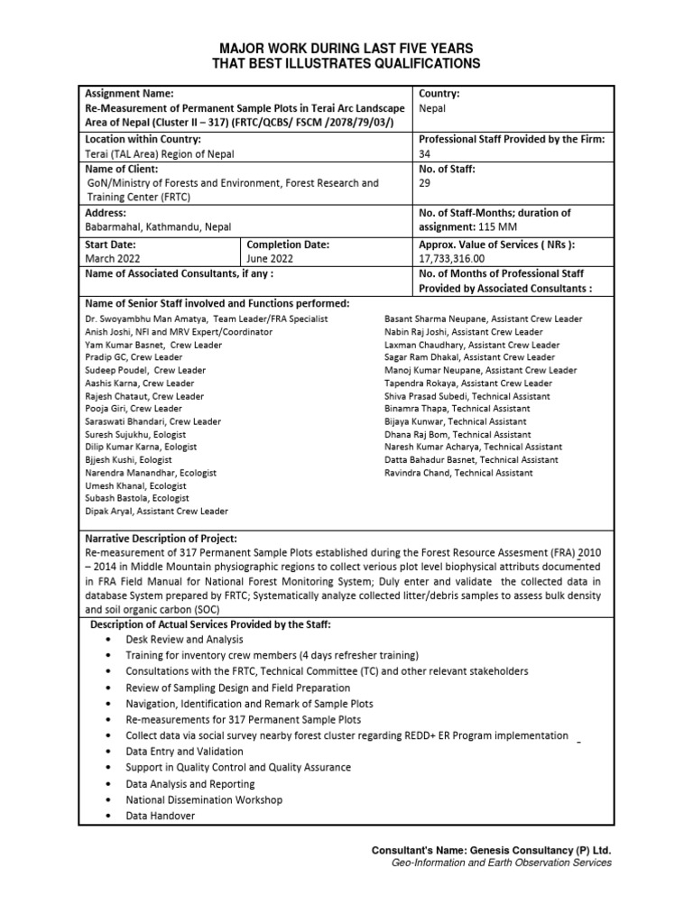 Appendix C - Work - Completion - Letter - Part2 | PDF | Earth Sciences
