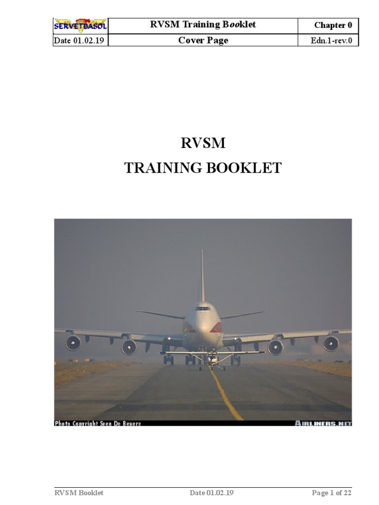 RVSM Training Overview and Implementation | PDF | Air Traffic Control ...