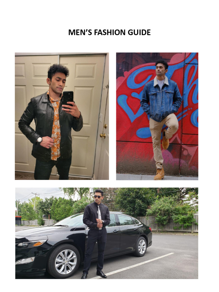 Men's Fashion Guide | PDF | Perfume | Clothing
