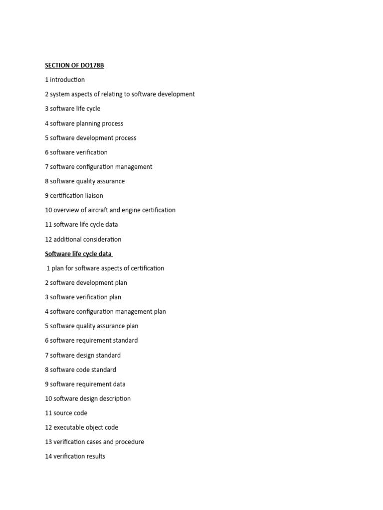 DO-178B Software Certification Guide | PDF | Engineering | Computing