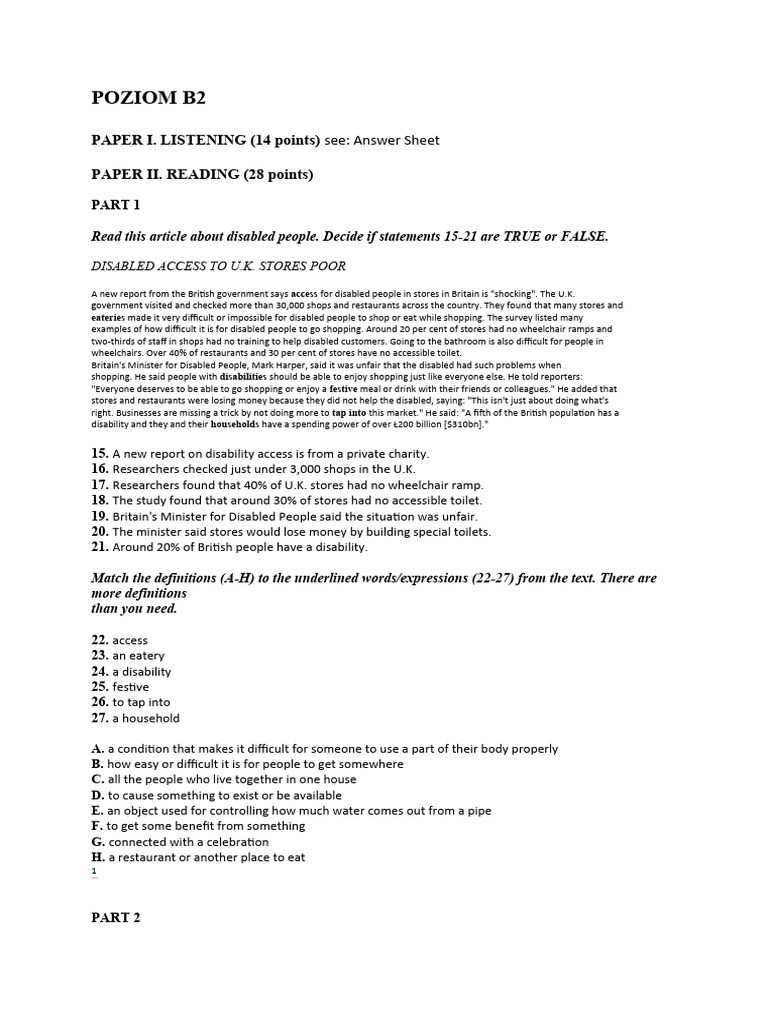 Mock 4 | PDF | Laughter