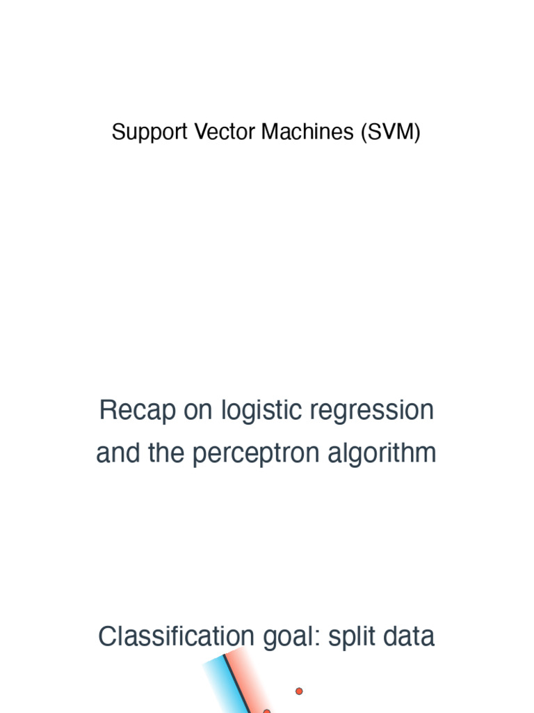 Svm Pa Slides | PDF | Support Vector Machine | Teaching Mathematics