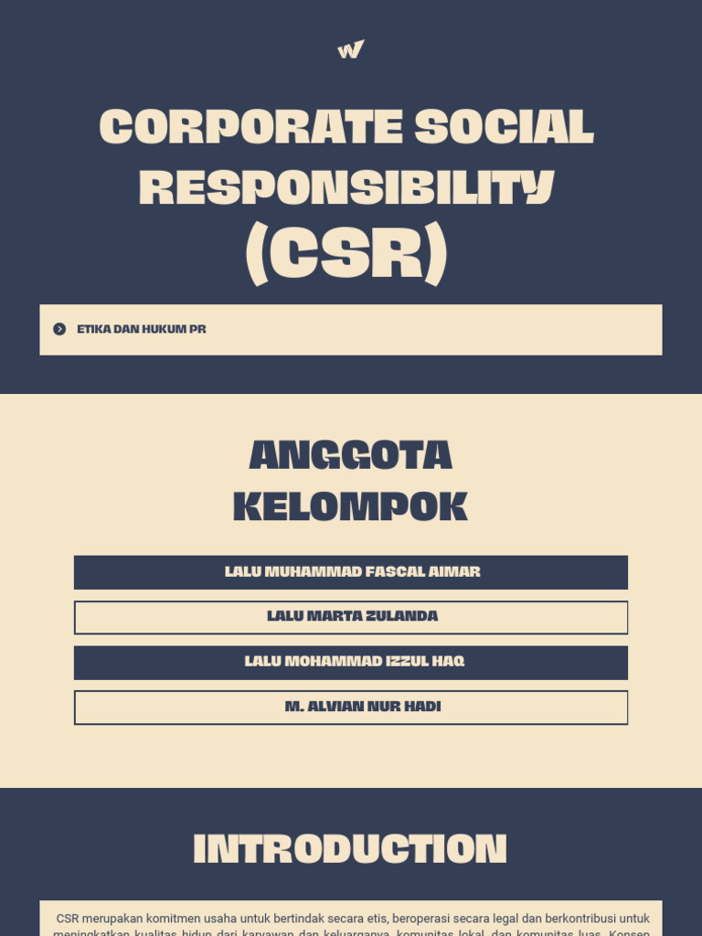 Tanggung Jawab Sosial Perusahaan di Indonesia | PDF