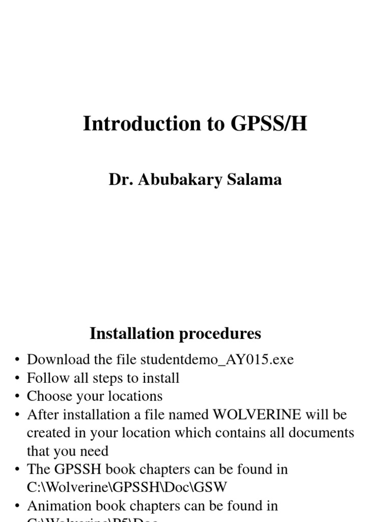 Gpss Lecture | Download Free PDF | Computer Engineering | Software Engineering
