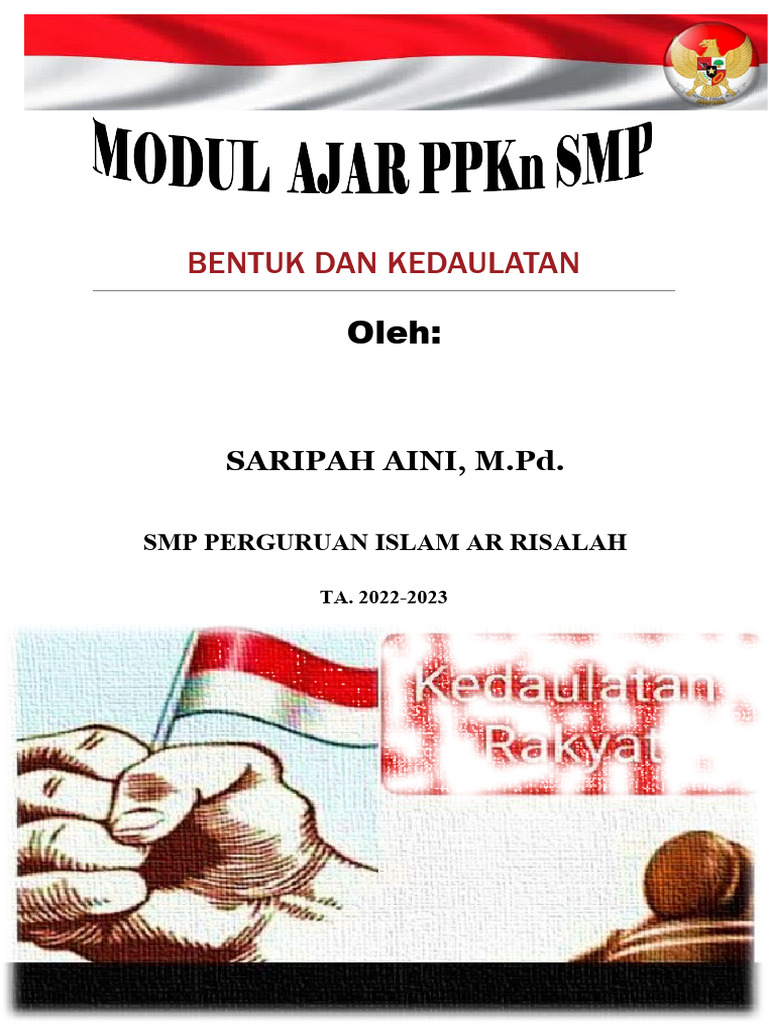 Modul 2 Bentuk Dan Kedaulatan Negara Pdf