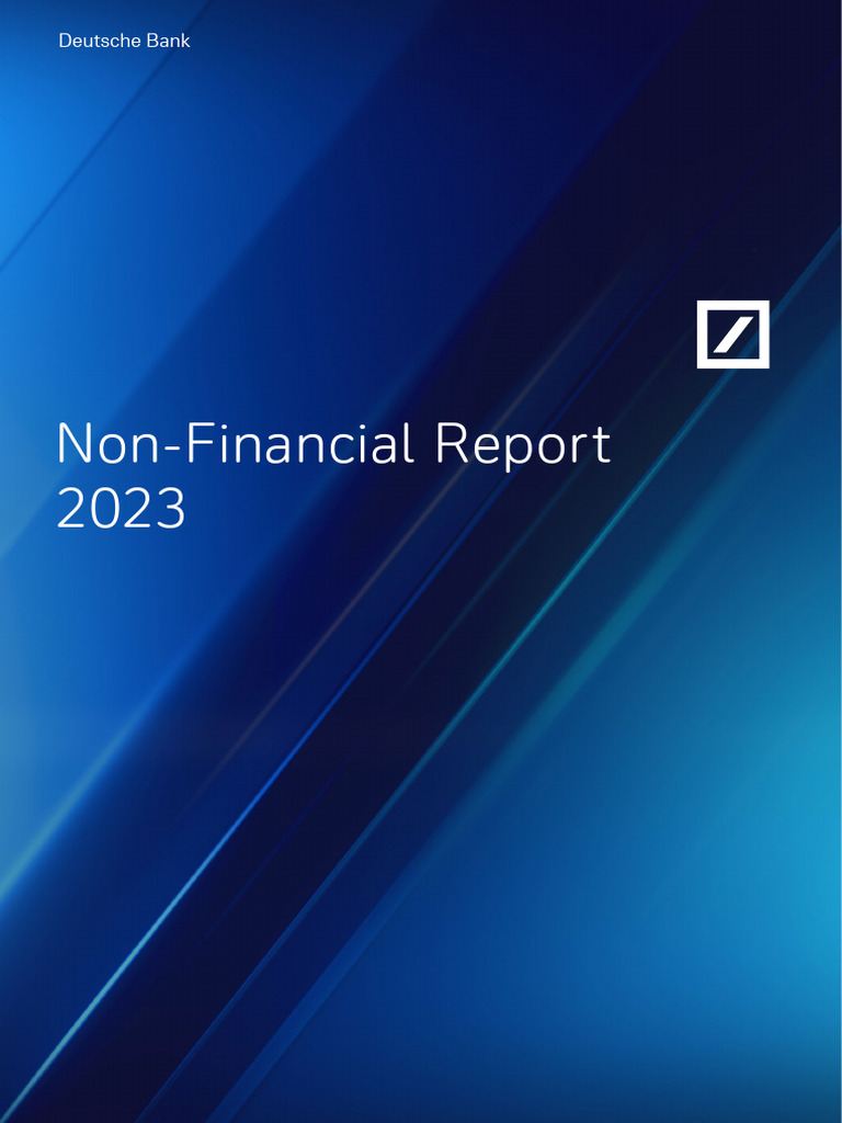 Non Financial Report 2023 | PDF | Sustainability | Governance