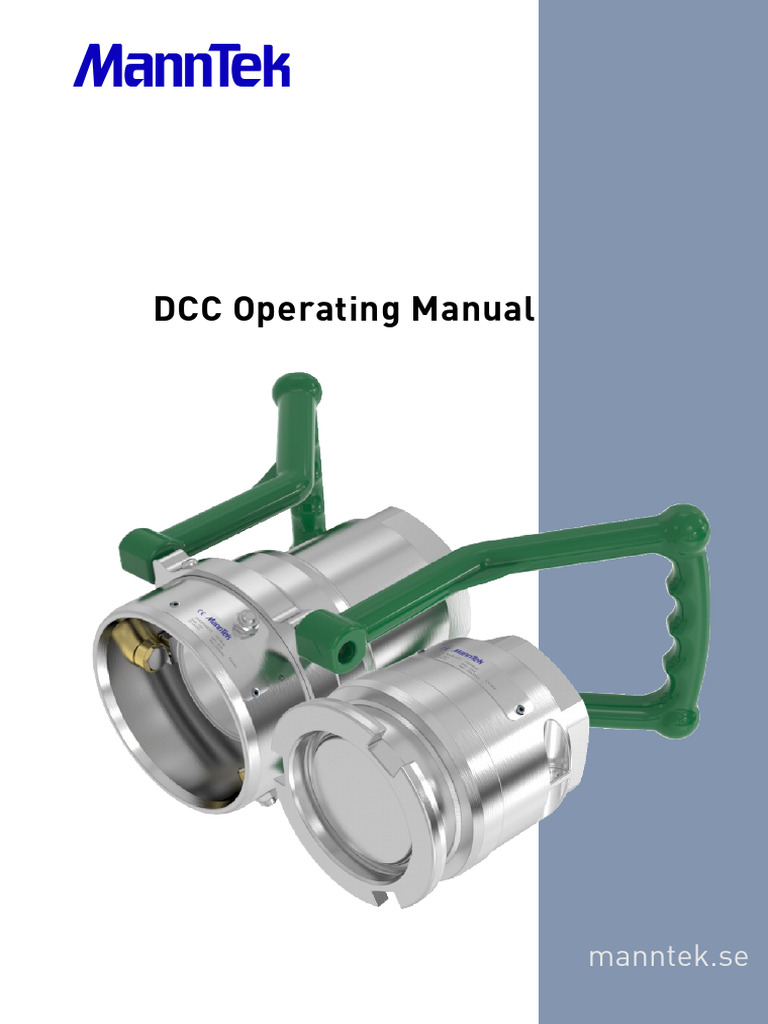 MannTek Dry Cryogenic Coupling Manual | PDF | Valve | Screw