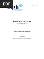 Bunkering Safety Checklist | PDF | Diesel Fuel