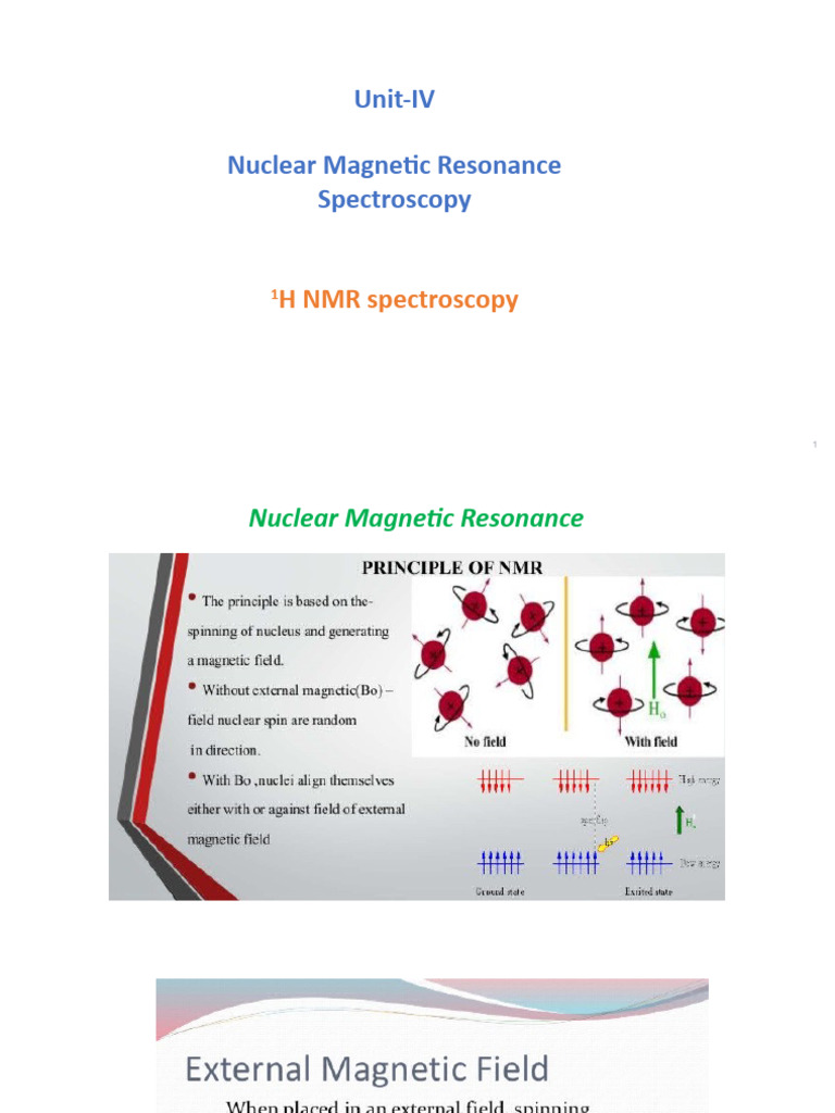 NMR-structure prediction and identification | PDF | Relaxation (Nmr) | Nuclear Magnetic Resonance