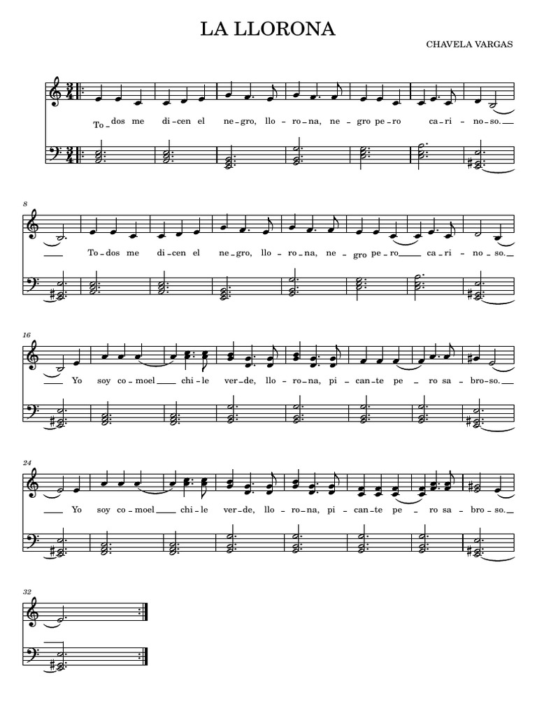 La Llorona | PDF