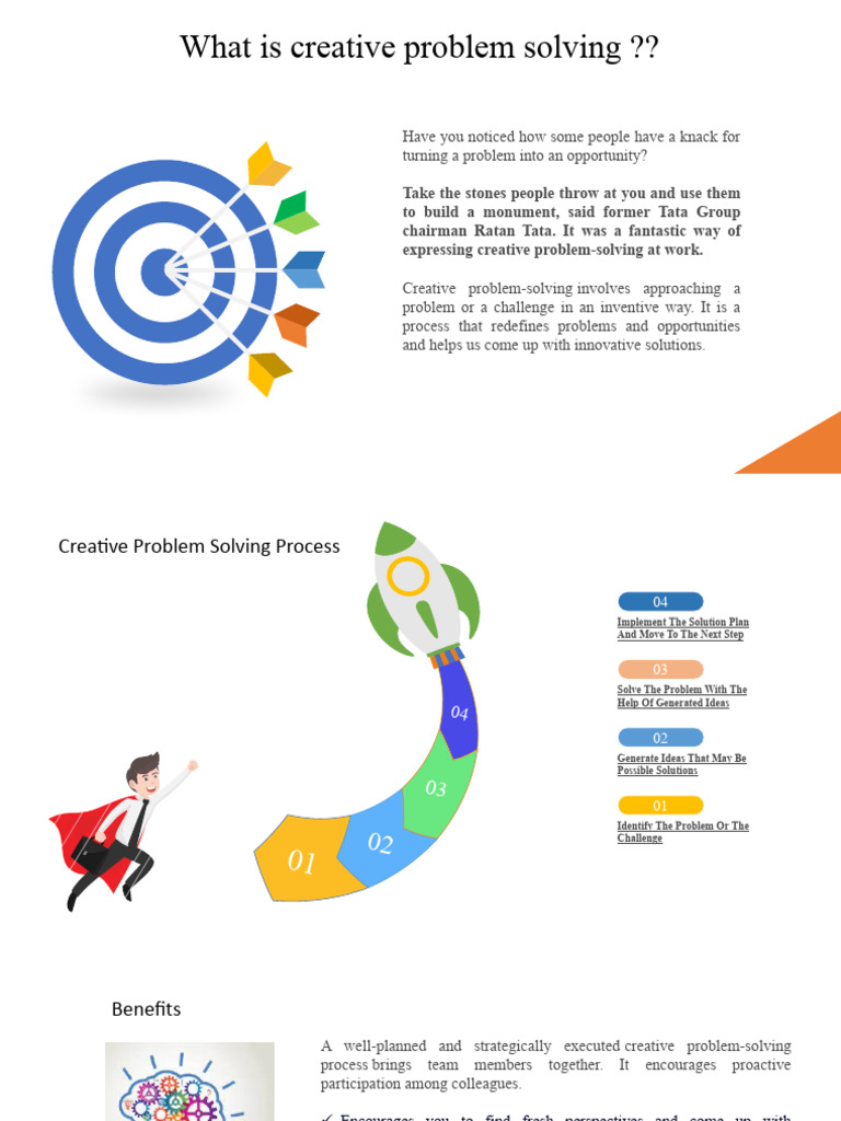 Creative - Problem Solving | PDF | Creativity | Design Thinking Creative - Problem Solving | PDF | Creativity | Design Thinking