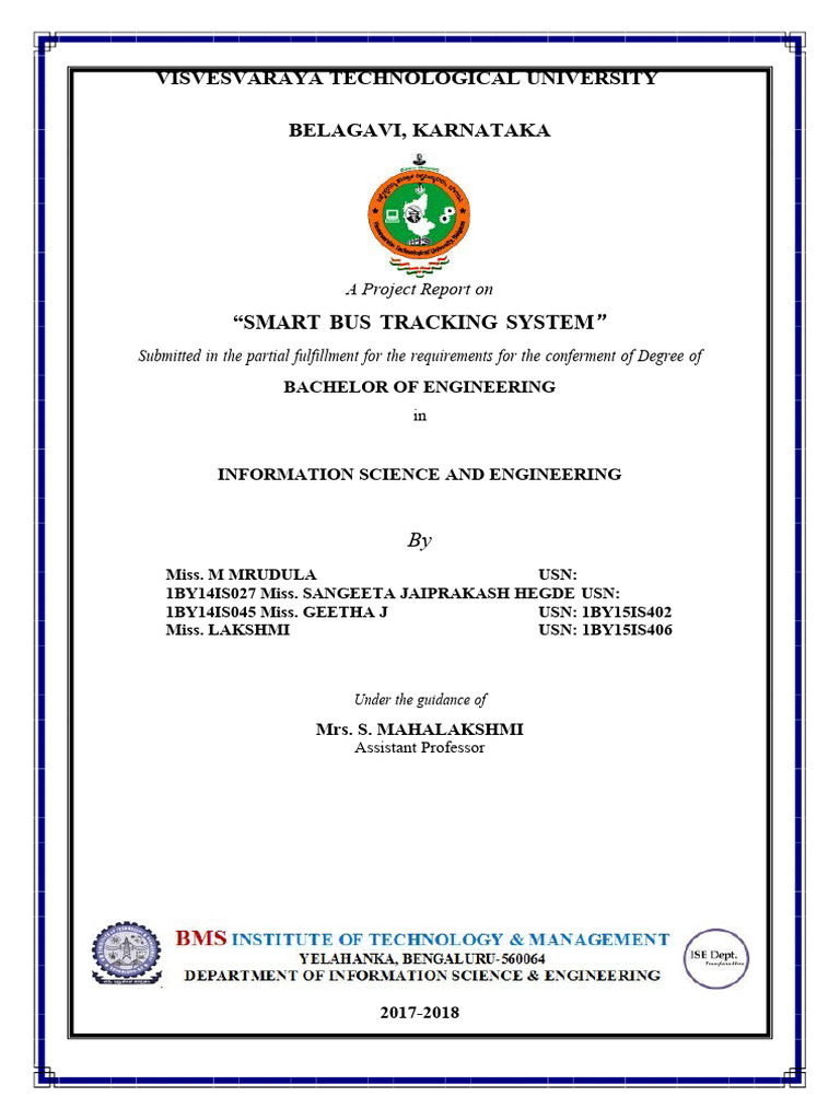 Full Final Report On Bus Tracking System | PDF | Android (Operating System) | Global Positioning ...