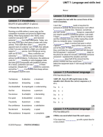 Business Partner b1 Unit Tests Answer Key | PDF | Advertising ...