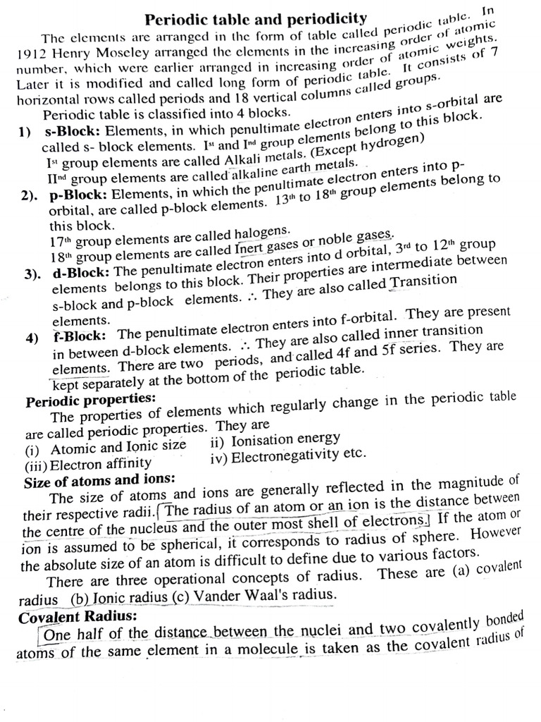 Covalent Radius Ionic Radius | PDF