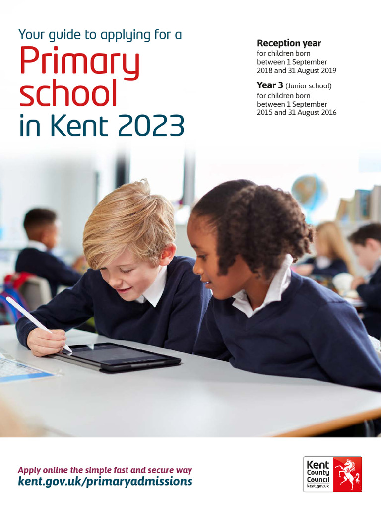 Guide to Applying to Primary in Kent | PDF | Email Spam | Kent