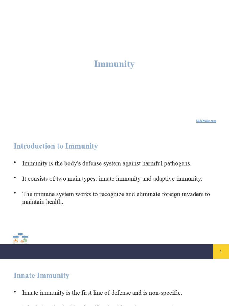 Immunity | PDF | Immune System | Adaptive Immune System