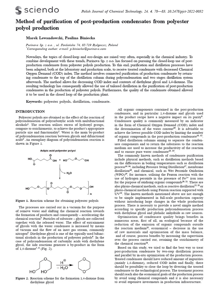 Method of Purification of Post Prod | PDF | Distillation | Water