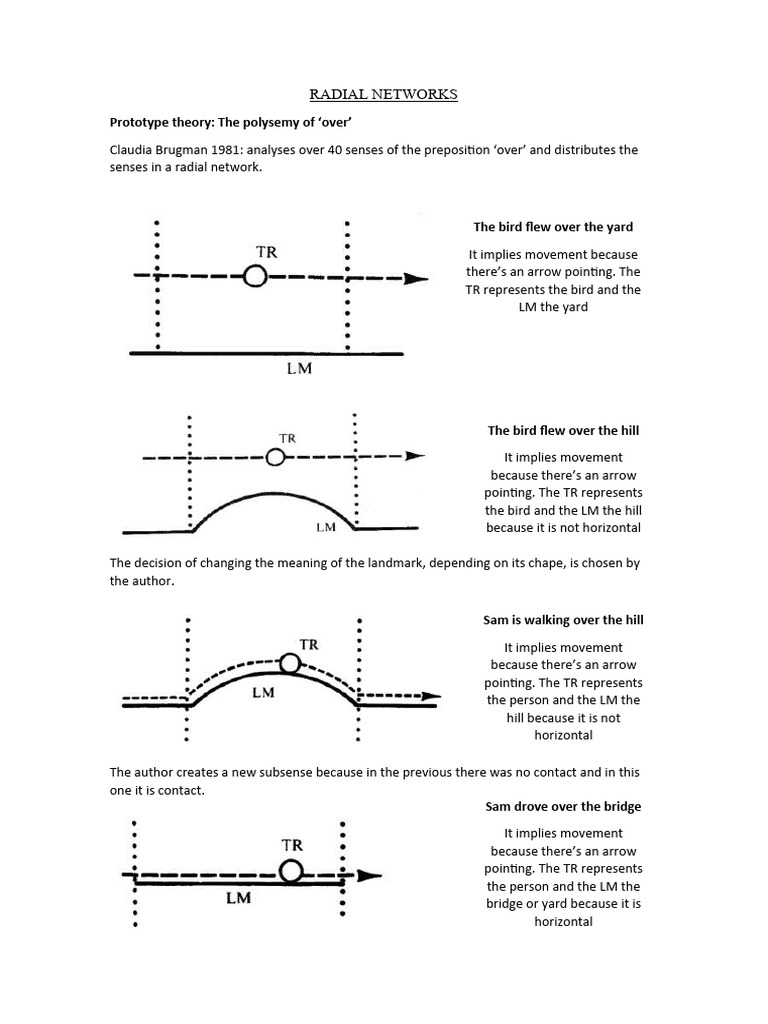 4. Radial Networks | PDF | Cognitive Psychology | Cognition