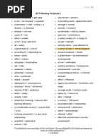 Advanced English Vocabulary List With Meanings & Examples | PDF | Adjective