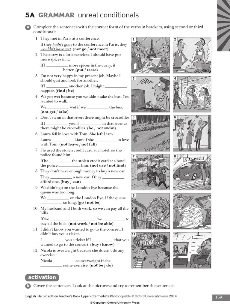 5A GR Unreal Conditionals | PDF | Grammar | Syntax