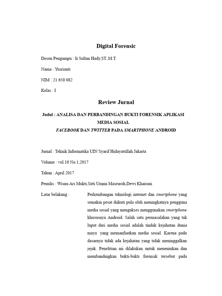 Digital Forensic | PDF