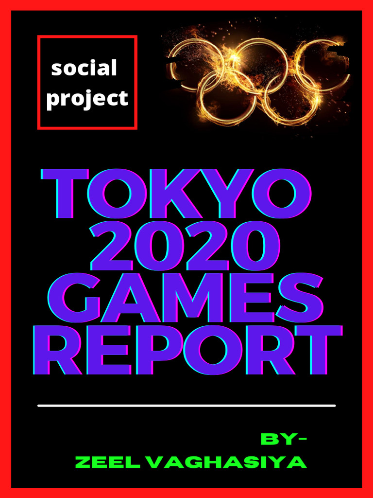 Grey Yellow Modern Squares Social Media Report | PDF | Olympic Games ...