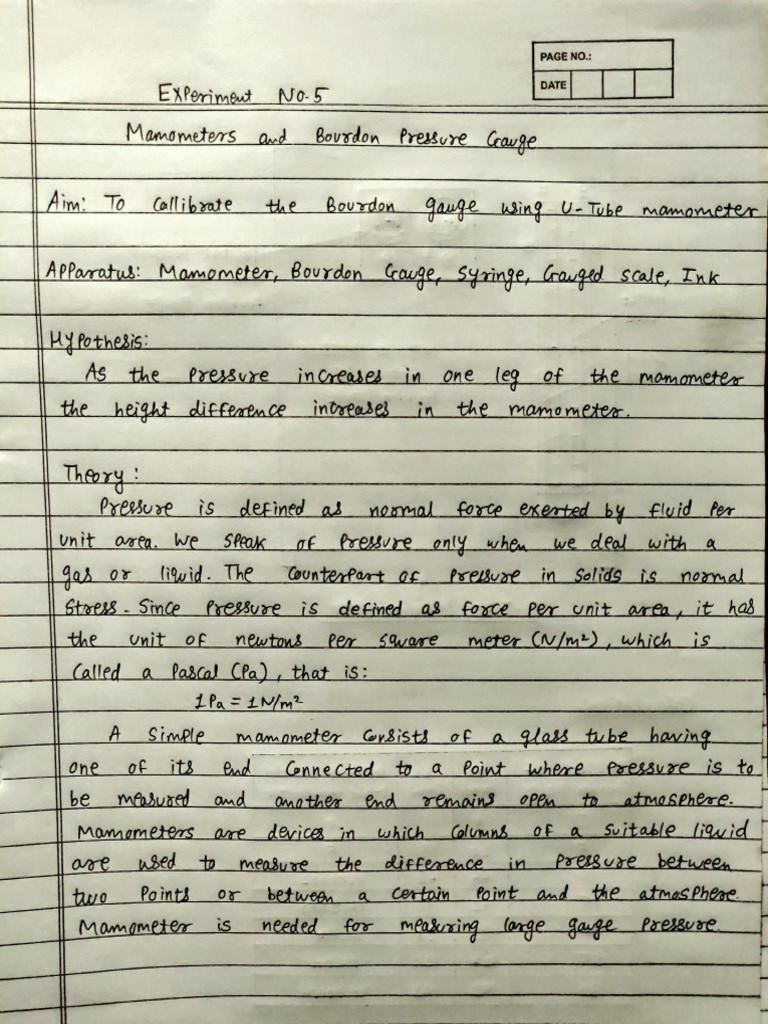 FM Lab Experiment No. 5 | PDF
