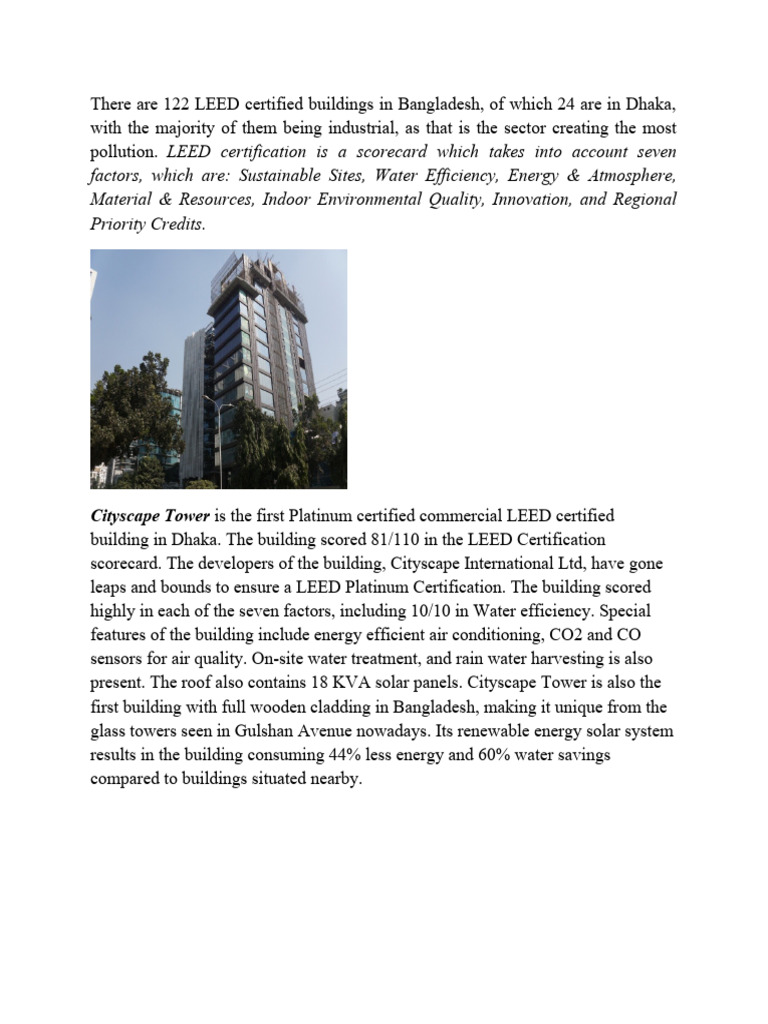 Thesis Final | PDF | Green Building | Sustainability