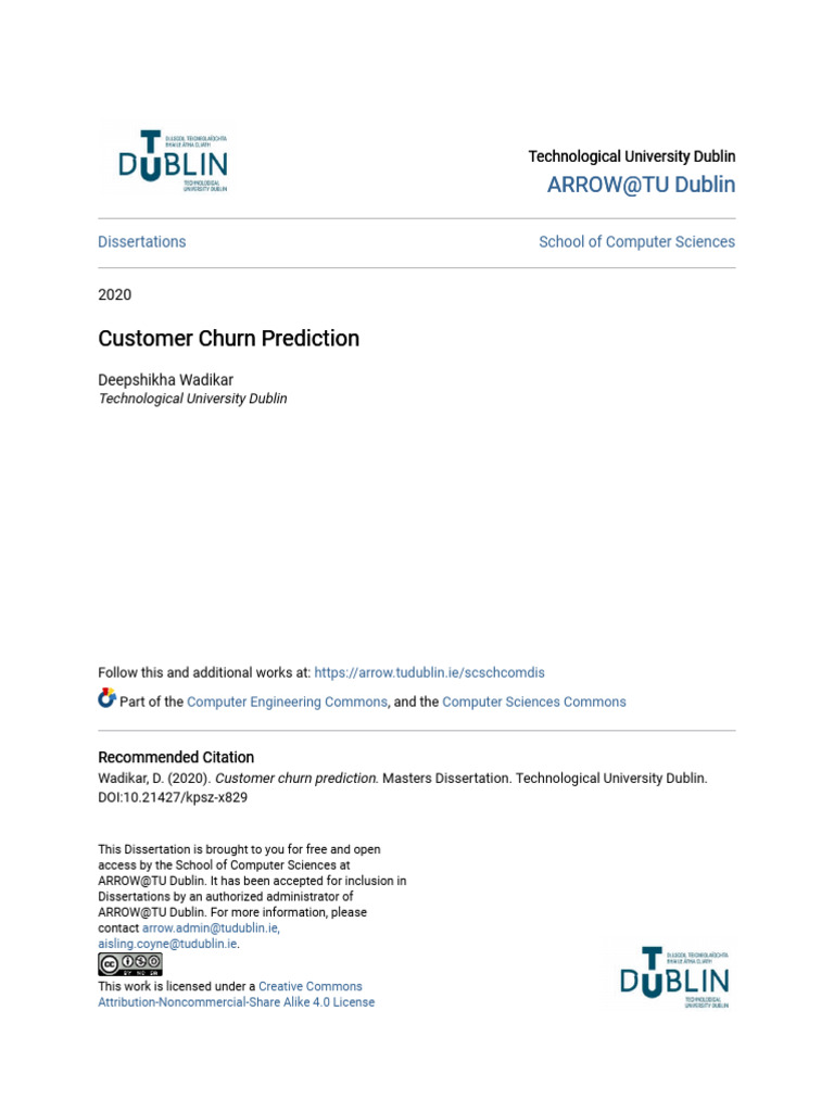 Data Science for Customer Retention | PDF | Machine Learning ...