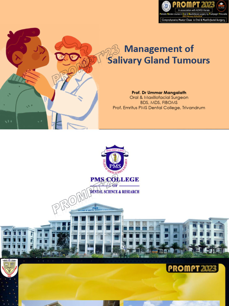 Salivary Gland Tumors | Download Free PDF | Cancer | Medical Specialties