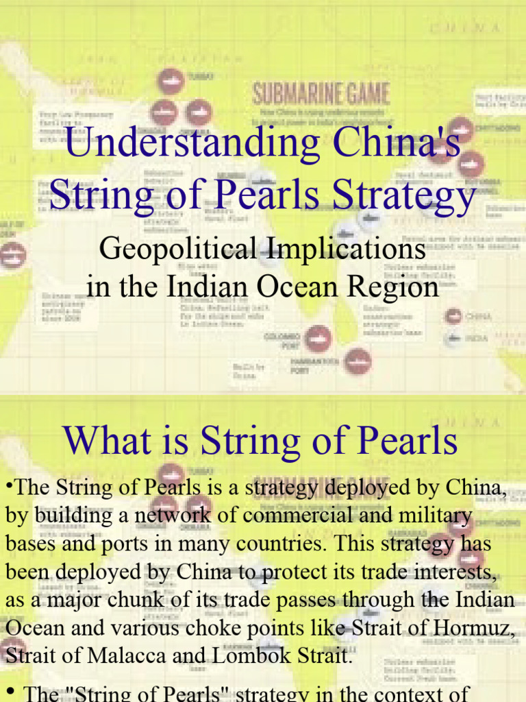 String of Pearls | PDF