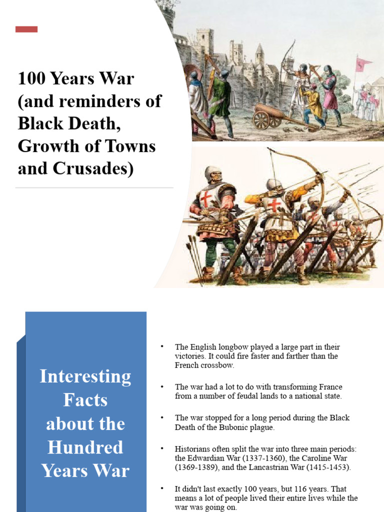 100 Years War | PDF | Joan Of Arc | Black Death