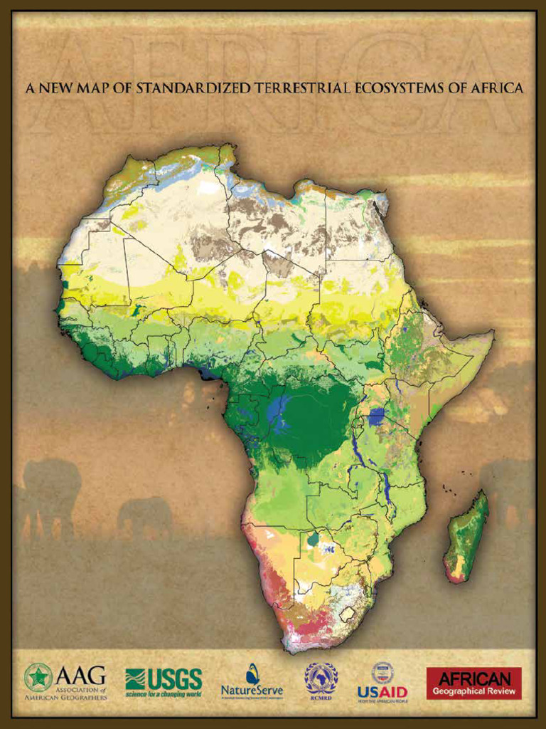 African Ecosystem Mapping Guide | PDF | Vegetation | Conservation Biology