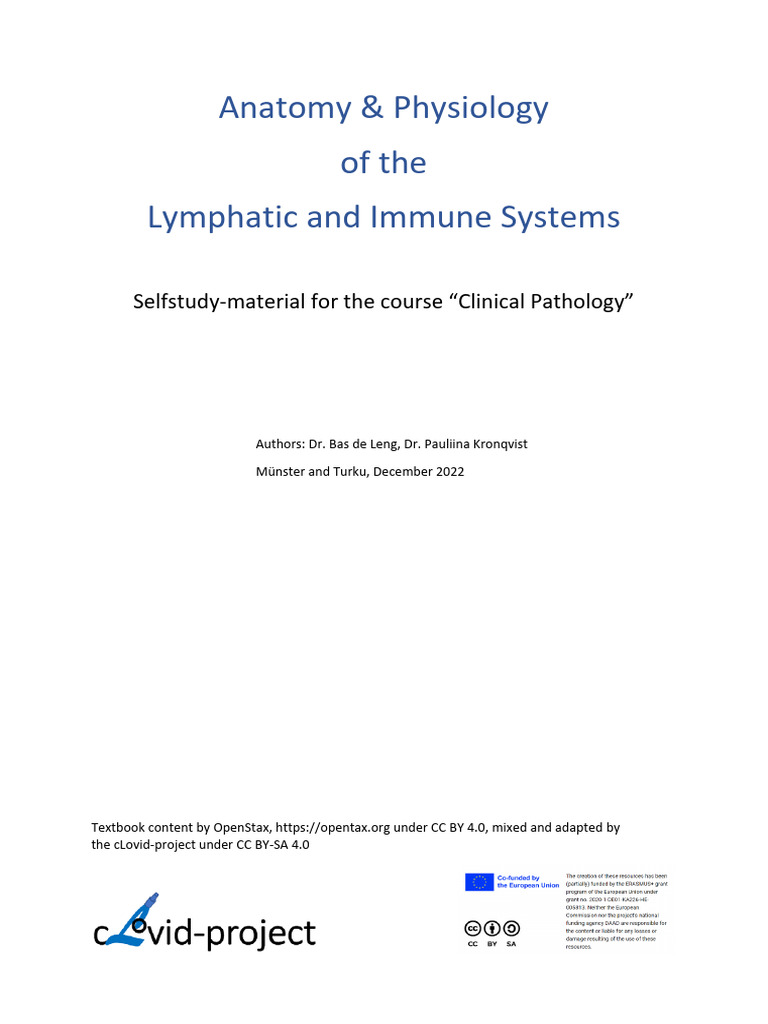 Anatomy Physiology LymphSystem | PDF | Lymph Node | Lymphatic System